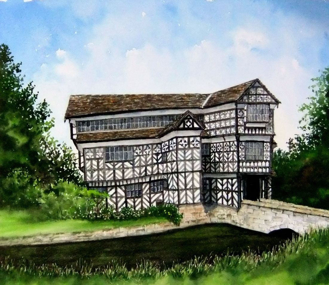 Little Moreton Hall – Jons Watercolours
